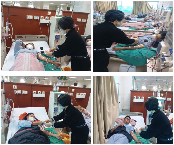 THĂM, ĐỘNG VIÊN VÀ TRAO TẶNG GẦN 9 TRIỆU ĐỒNG ĐẾN VỚI BỆNH NHÂN HOÀN ...